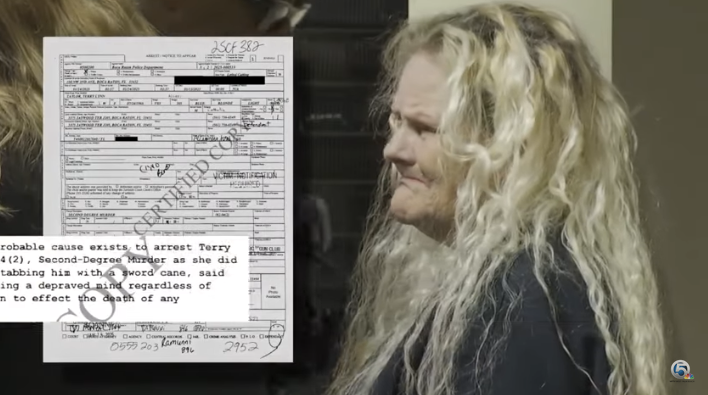 Wife Stabs Husband To Death With Walking Cane Sword