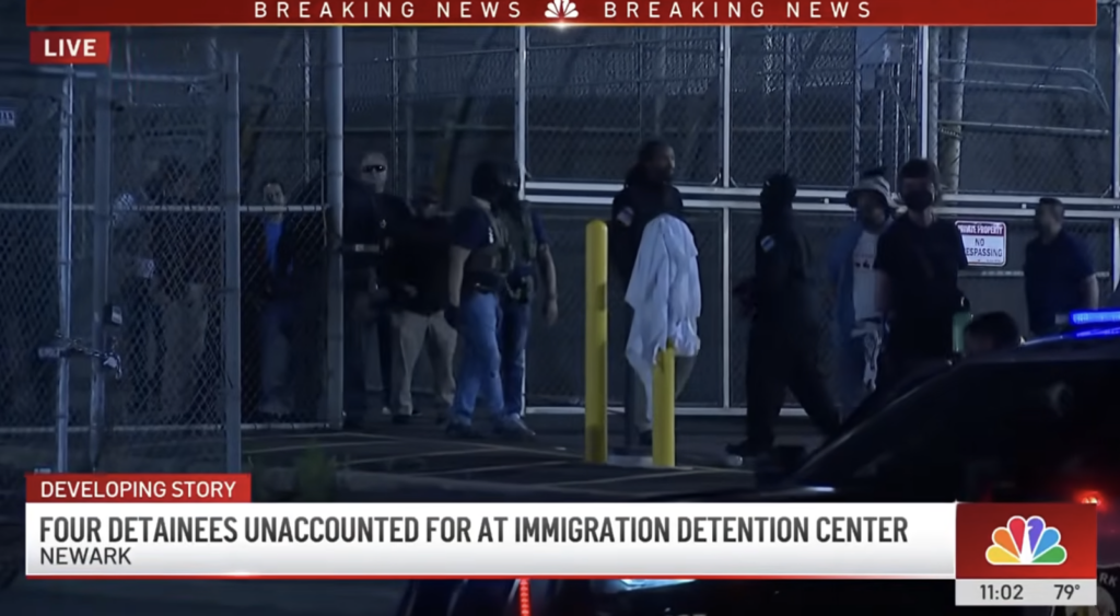 Detainees Escape From Federal Immigration Detention Center